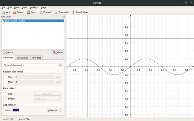 Plotting on Linux with KmPlot | Linux Journal